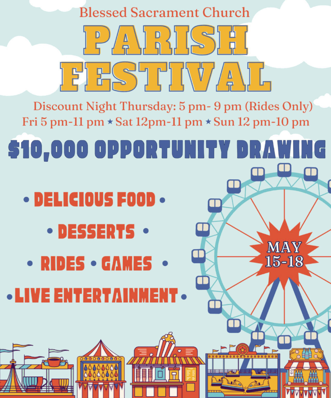 Parish Festival 2025 - Blessed Sacrament Catholic Church